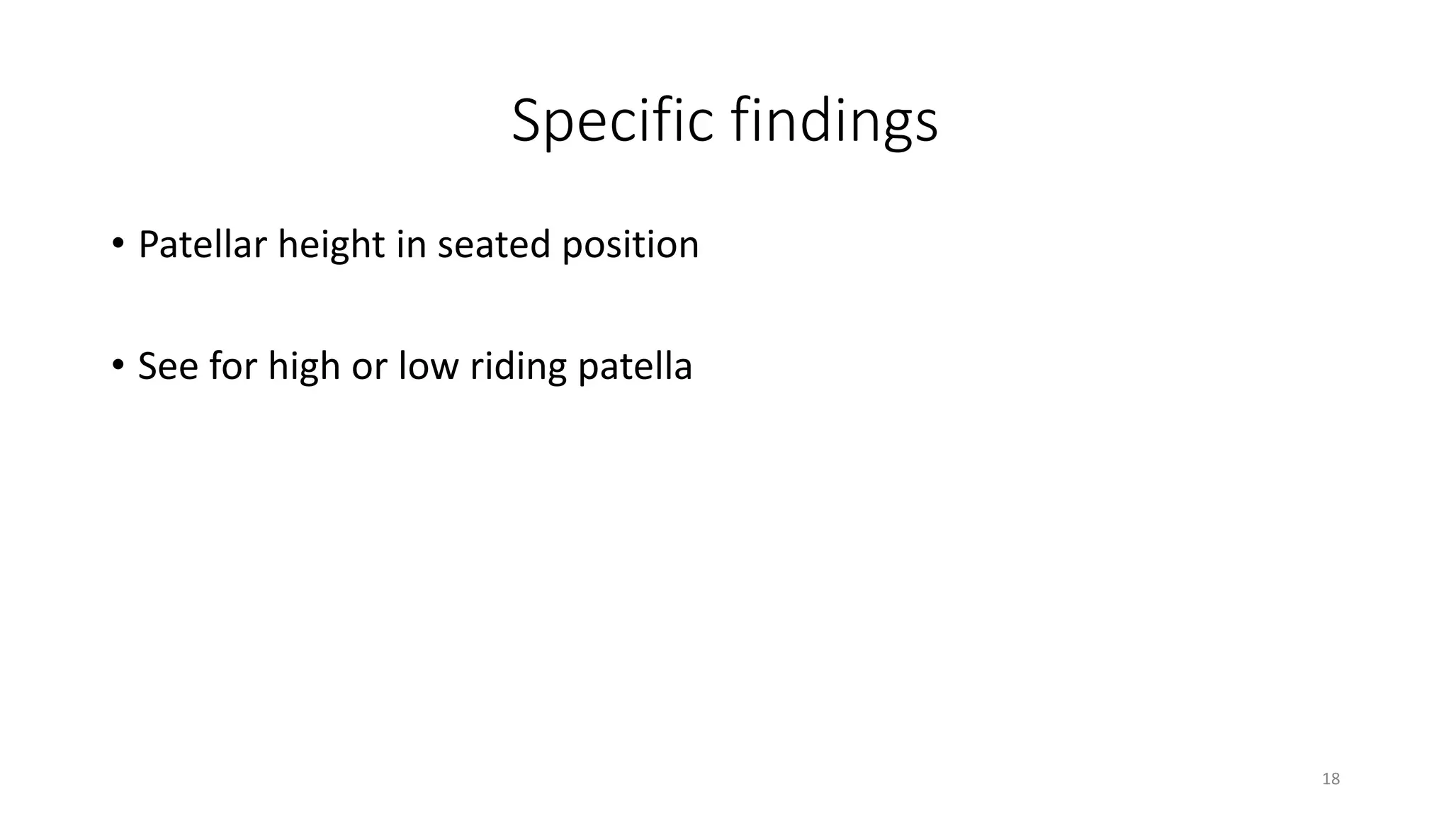 Recurrent Dislocation of patella | PPTX