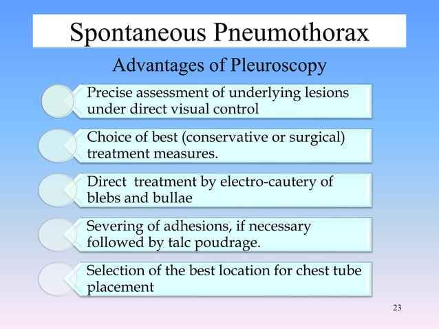 Recurrent Pneumothorax and Pleural Effusion Role of Pleuroscopy ...