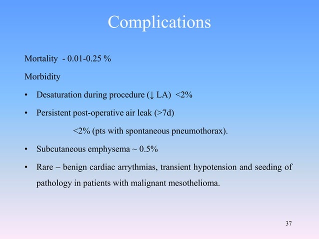Recurrent Pneumothorax and Pleural Effusion Role of Pleuroscopy ...