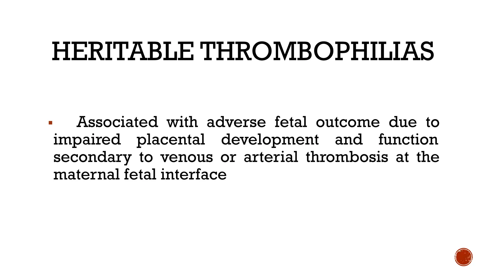 Recurrent Pregnancy Loss Ppt Pdf