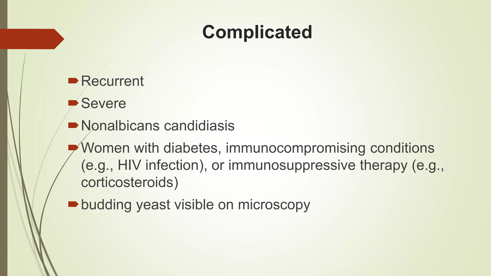 Recurrent pv discharge | PPTX