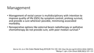 Recurrent rectal cancer | PPT