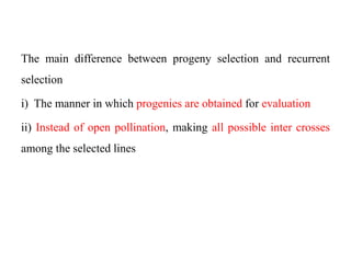 Recurrent Selection.ppt