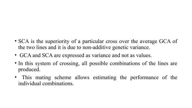 Recurrent Selection And Reciprocal Recurrent Selection Pptx