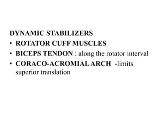 Recurrent shoulder dislocation | PPTX