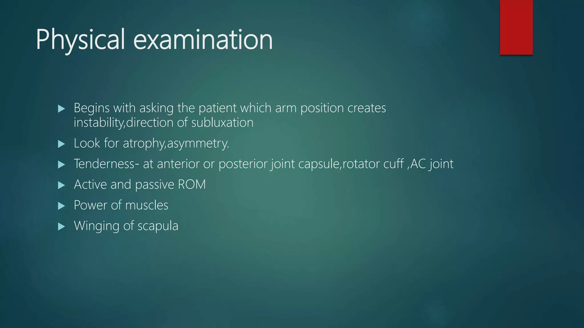 Recurrent shoulder dislocation and management | PPTX