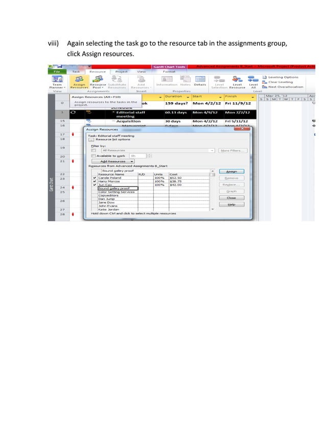 Recurring task IN MS project | PDF