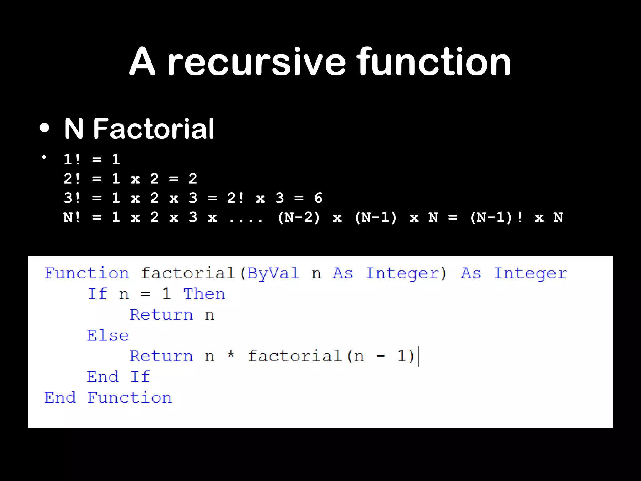 Recursion | PPT