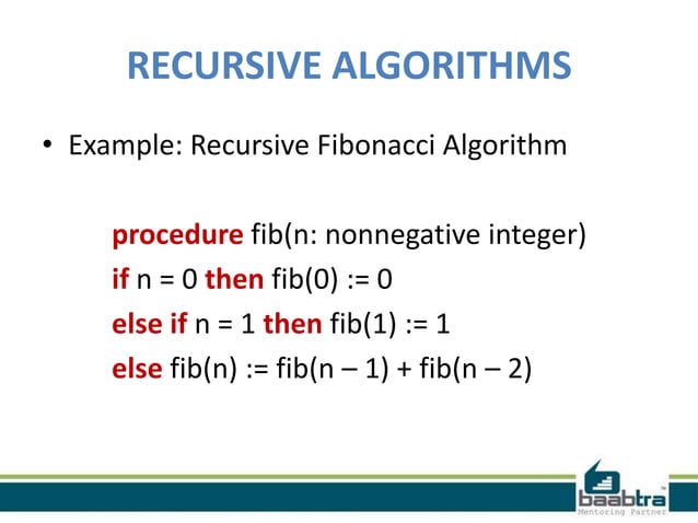 Recursion Pptx Programming Languages Computing