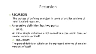 Recursion | PPT