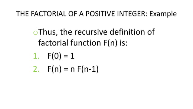 Recursion | PPT