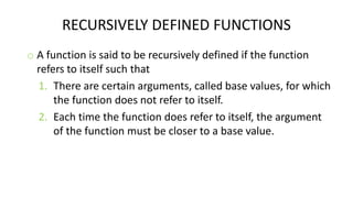 Recursion | PPT