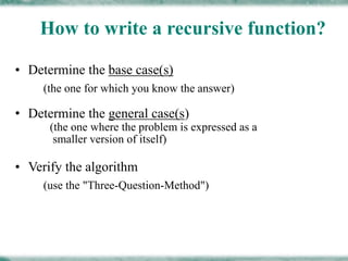Recursion | PPT