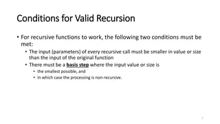 Recursion | PPT