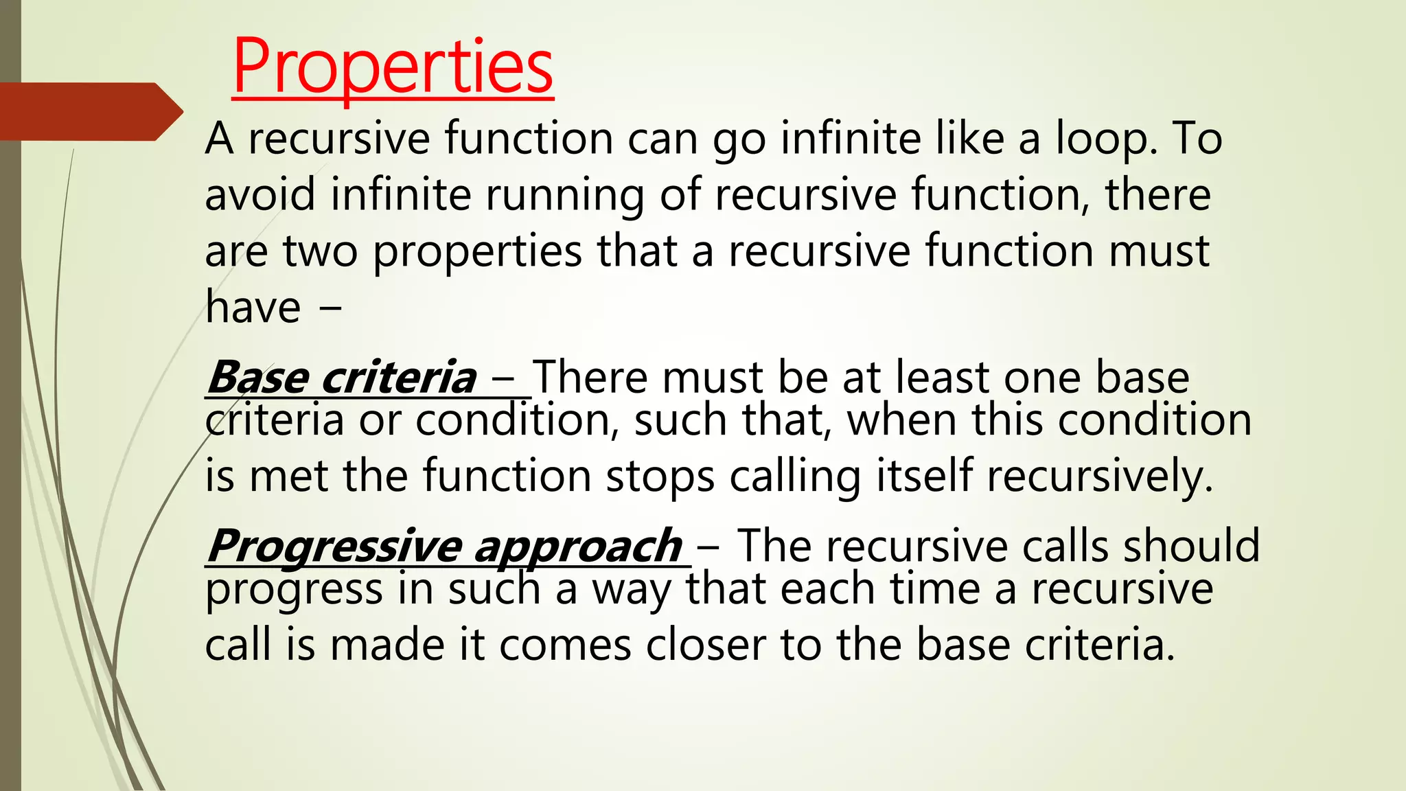 Recursion | PPT