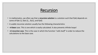 Recursion | PPT