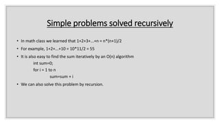 Recursion | PPT