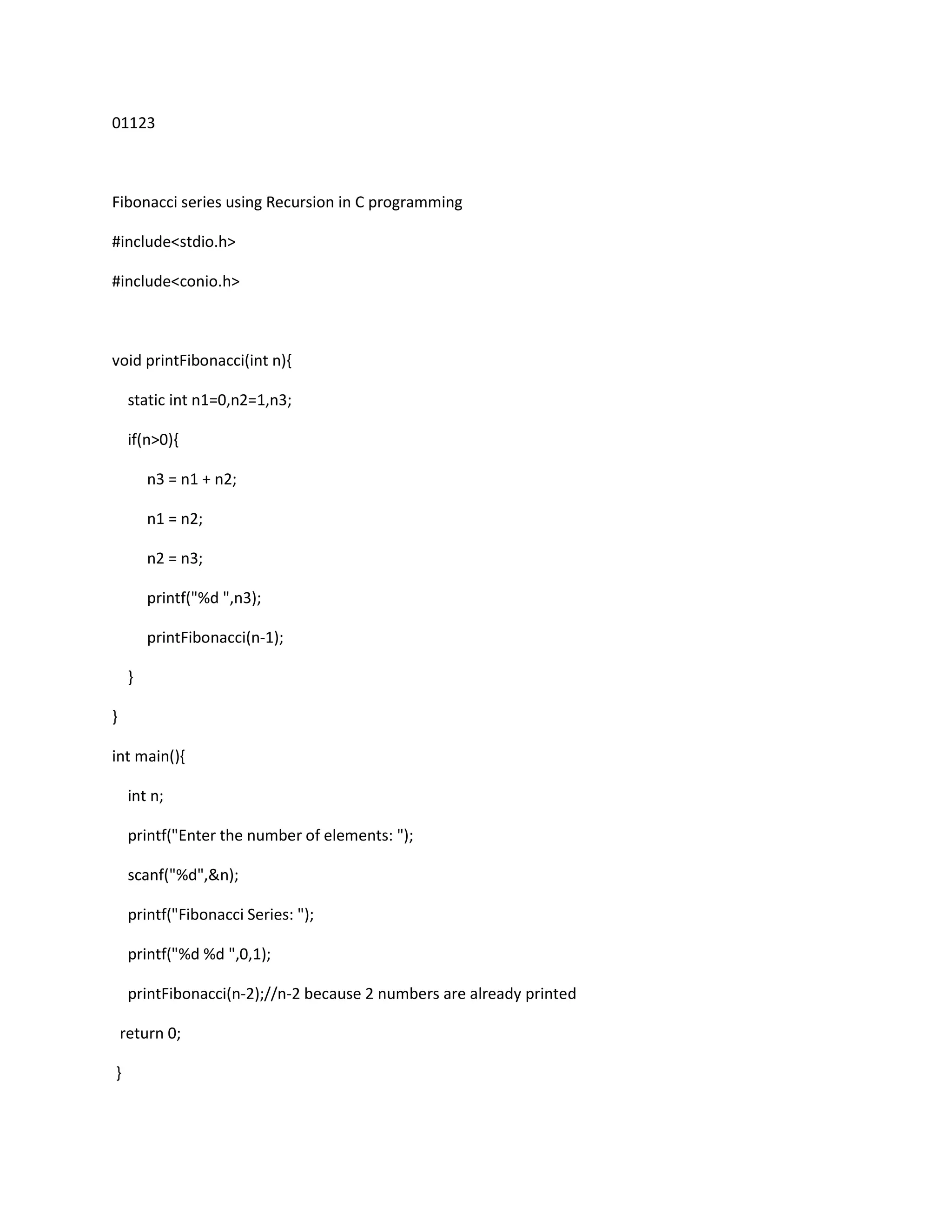 Recursion Pdf