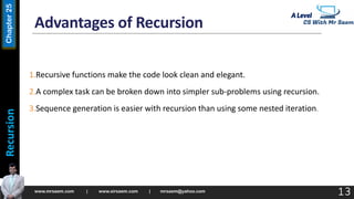 Recursion | PPT