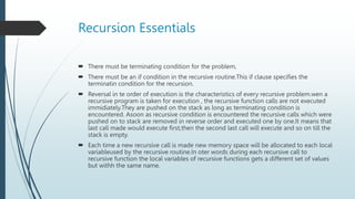 Recursion vs. Iteration: Code Efficiency & Structure | PPT
