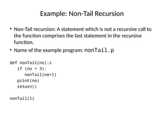 recursion conditions in python programming.ppt