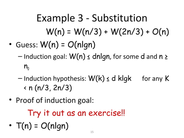 Recursion Tree Method Ppt Programming Languages Computing