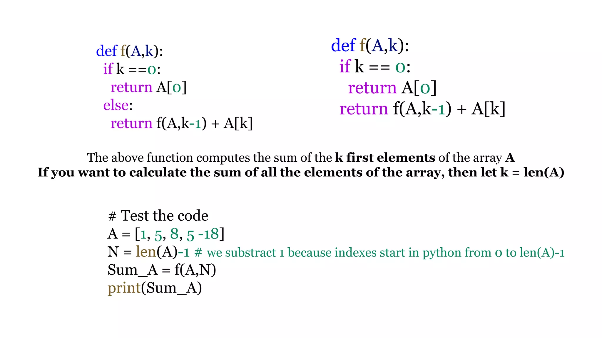Recursion Algorithms Derivation | PPT Recursion Algorithms Derivation | PPT