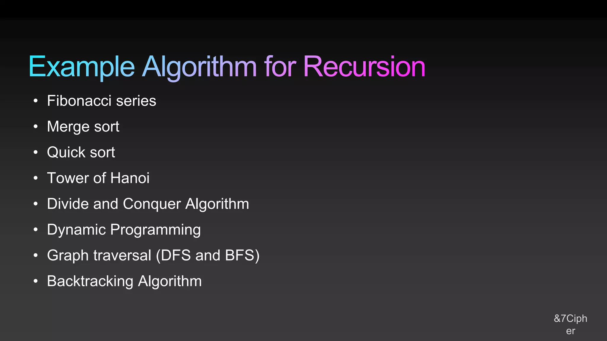 Recursion DS made easy - 2 | PPT