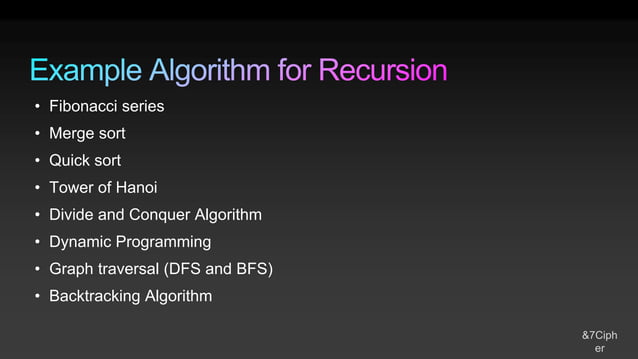 Recursion DS made easy - 2 | PPT