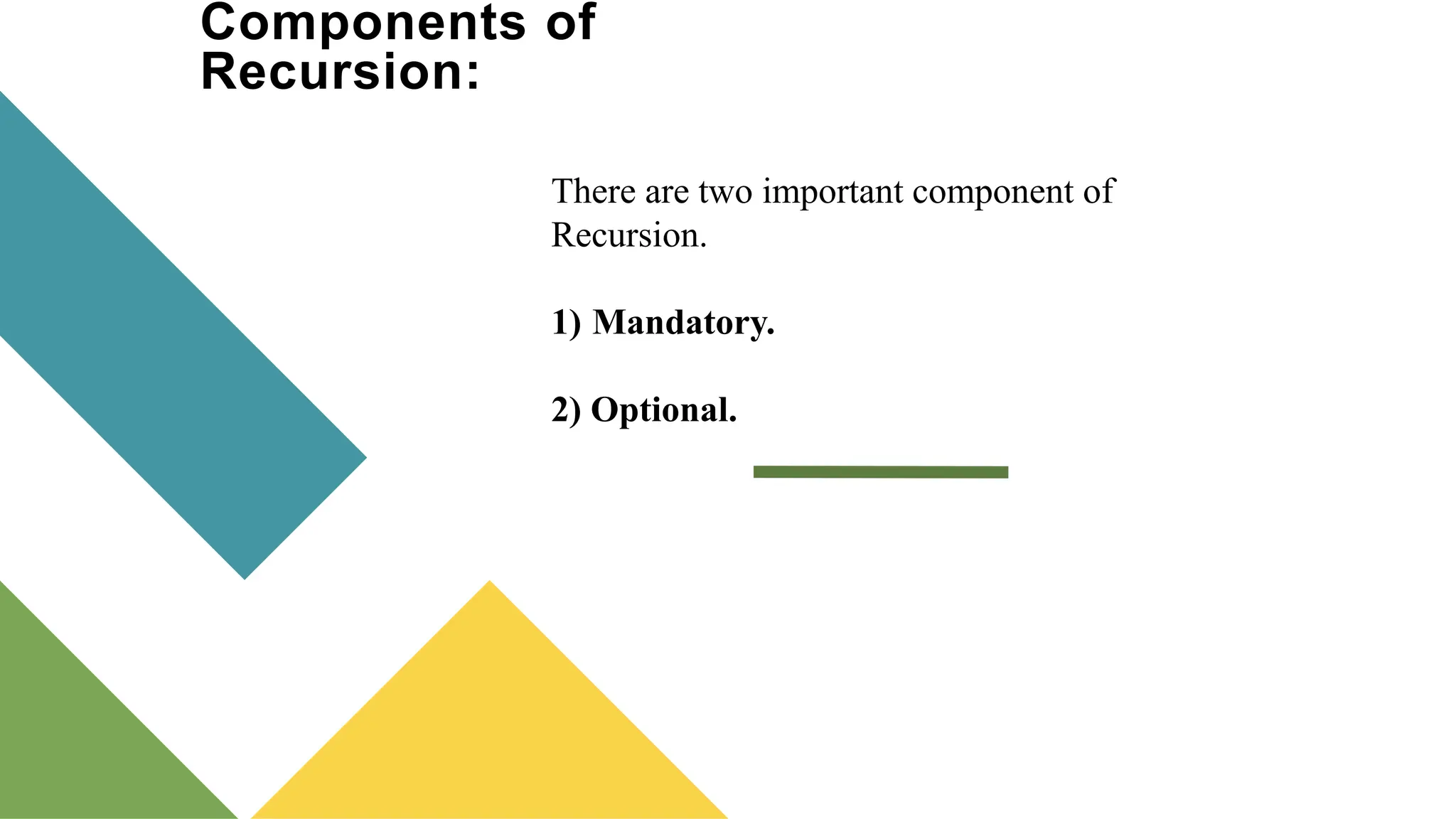 Recursion in Data Structure | PPTX