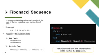 Recursion in Data Structure | PPTX