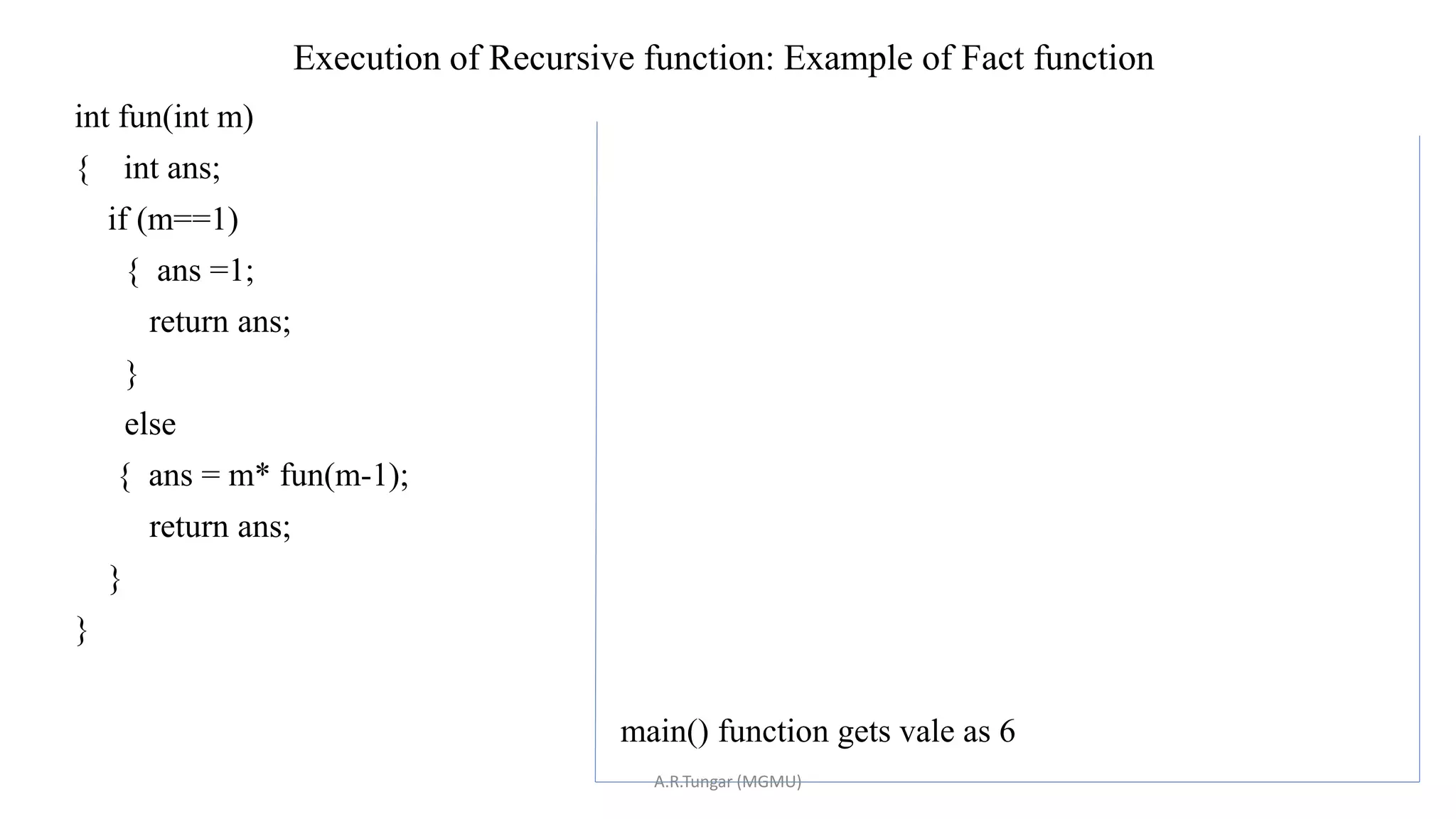 Recursion & methods of proof in algorithm analysis | PPT