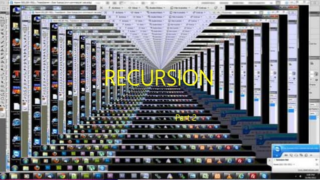 Recursion part 2 | PPT Recursion part 2 | PPT