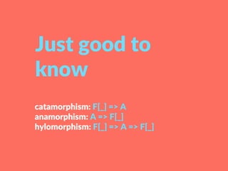 Recursion schemes in Scala | PDF