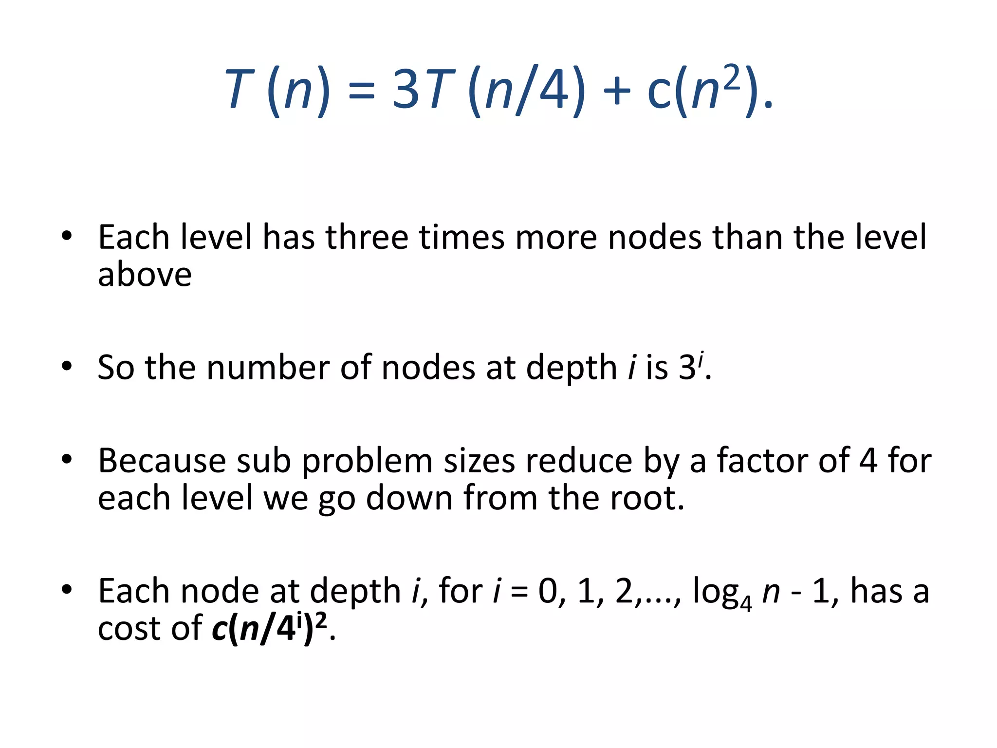 Recursion Tree Method Pdf