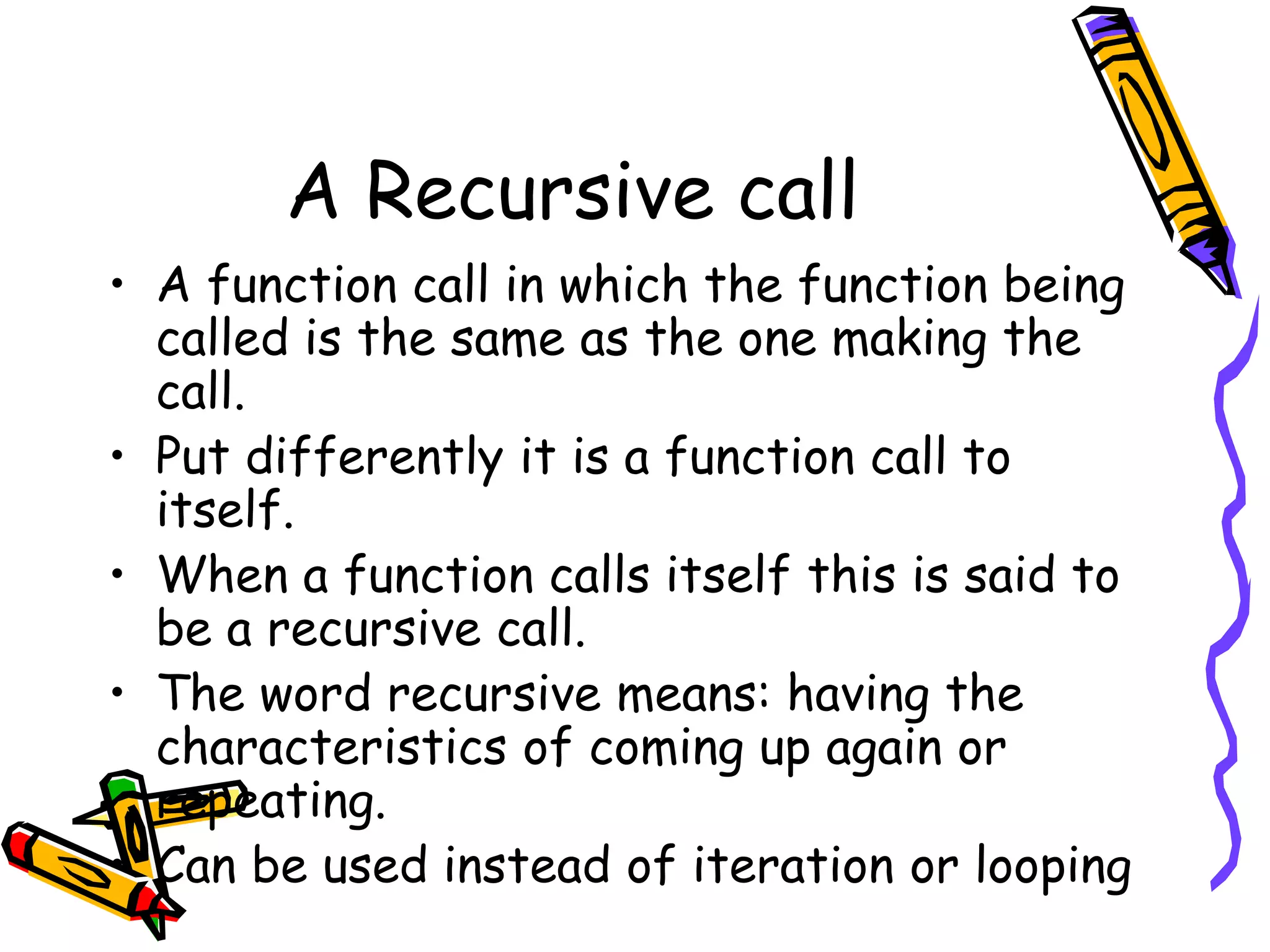 RecursionWeek8.ppt