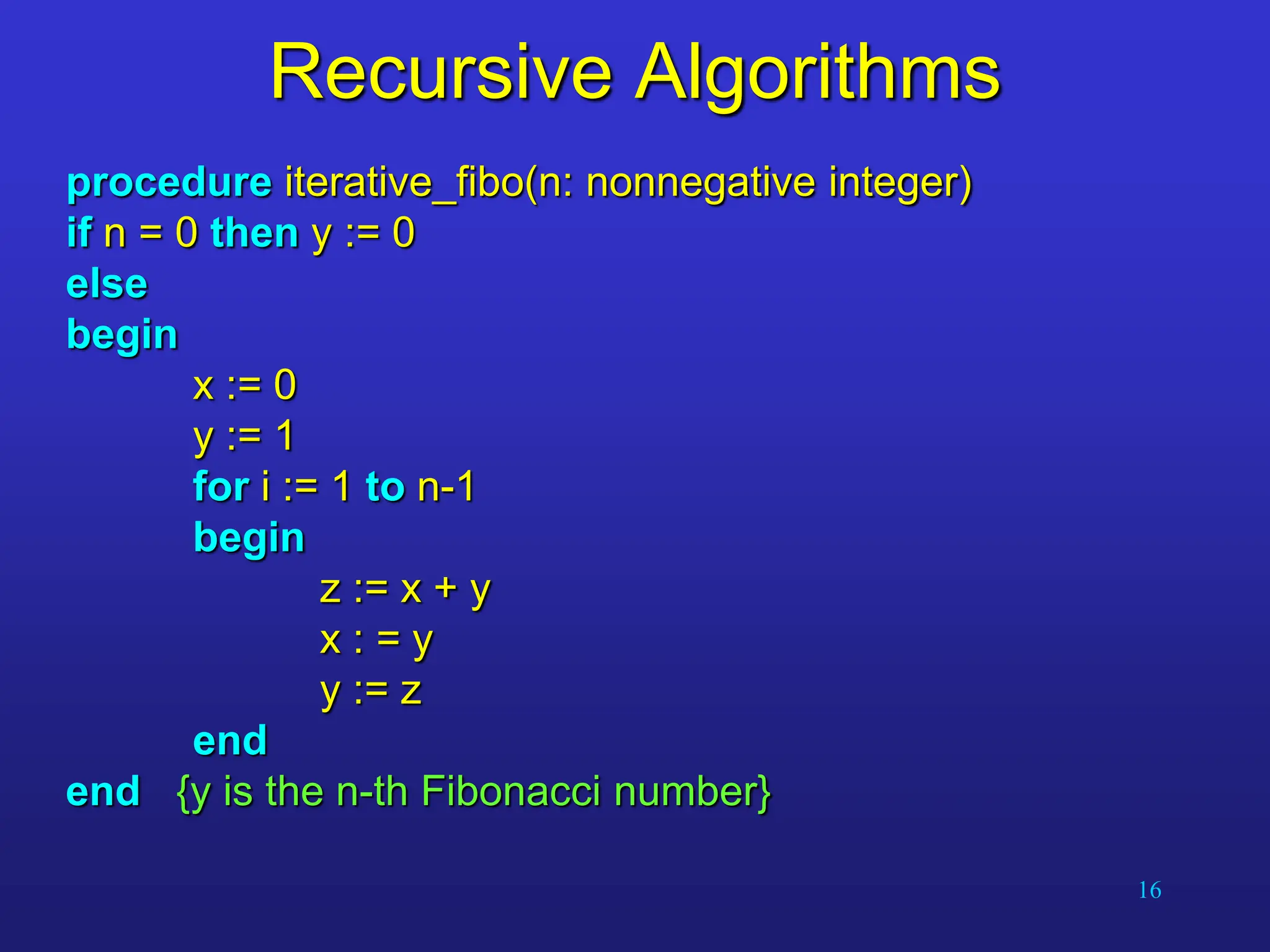 Recursive Definitions In Discrete Mathmatcs Pptx