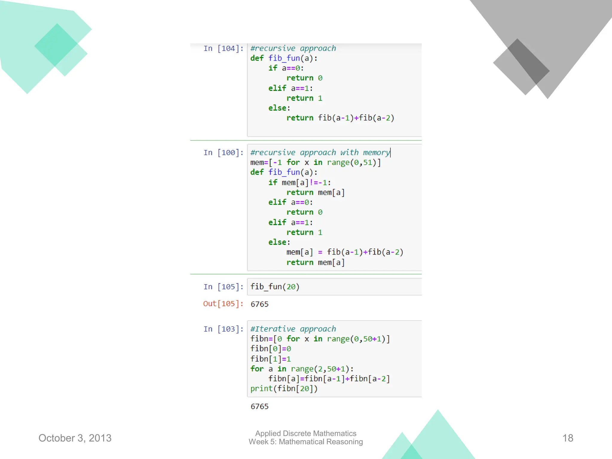 Recursive Definitions In Discrete Mathmatcspptx
