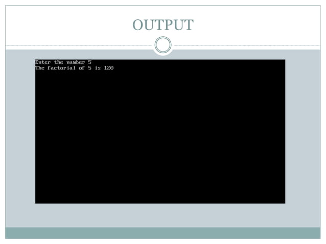 Recursive Function | PPTX