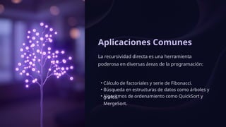 Comprendiendo la Recursividad Directa en Java: Conceptos, Ventajas y ...