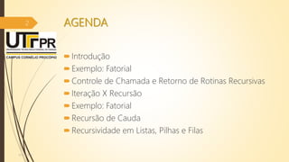Recursão | PPTX