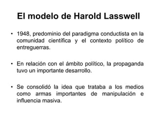 Los modelos de Lasswell y de Shannon | PPTX