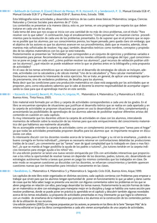 MATEMÁTICA ( RECURSOS PARA EL ACOMPAÑAMIENTO DE NOVELES DOCENTES) | PDF