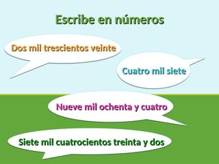 Recurso matemática para trabajar y ejercitar la numeración hasta mil..ppt