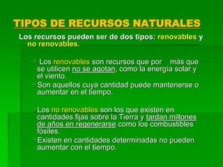 Recursos naturales | PPT