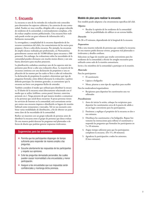 Recursos Para Evaluar Las Necesidades De La Comunidad | PPT