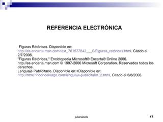 Recursos Retorico Utilizados Textos Publicitarios | PPT