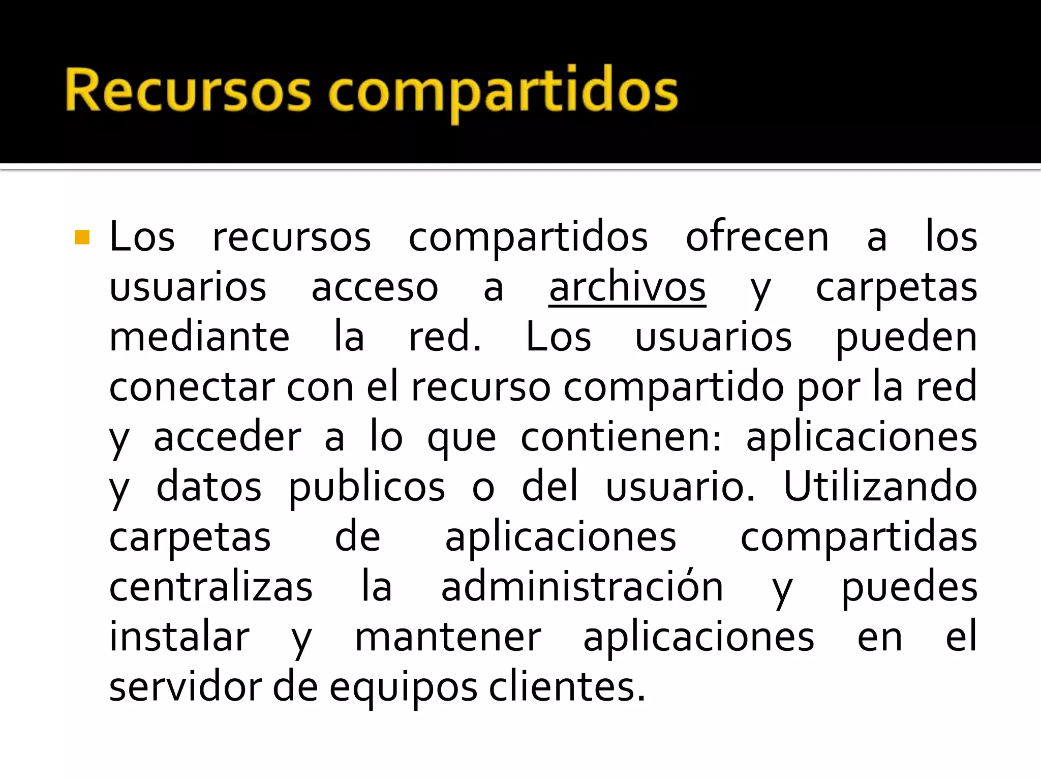 Recursos Compartidos | PPTX