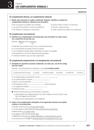 Recursos complementarios 4 santillana | PDF