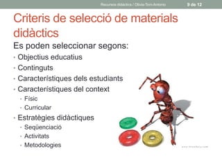 Recursos didàctics | PPT